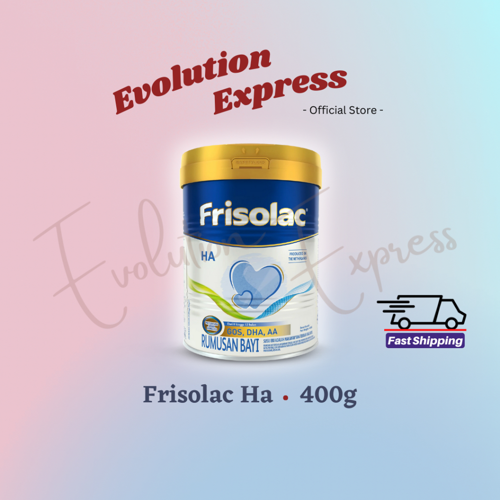 Frisolac HA Rumusan bayi 0-12 months (400g) Exp 3/2025 | Shopee Malaysia