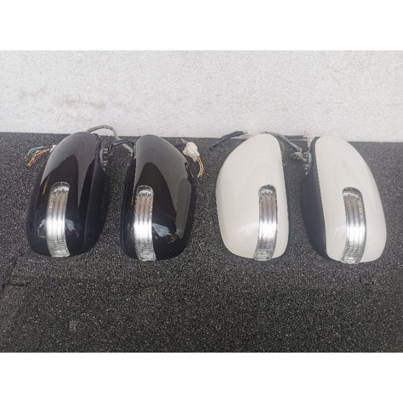 TOYOTA VIOS NCP93 SIDE MIRROR BLUE GLASS WITH LED LIGHT | Shopee Malaysia