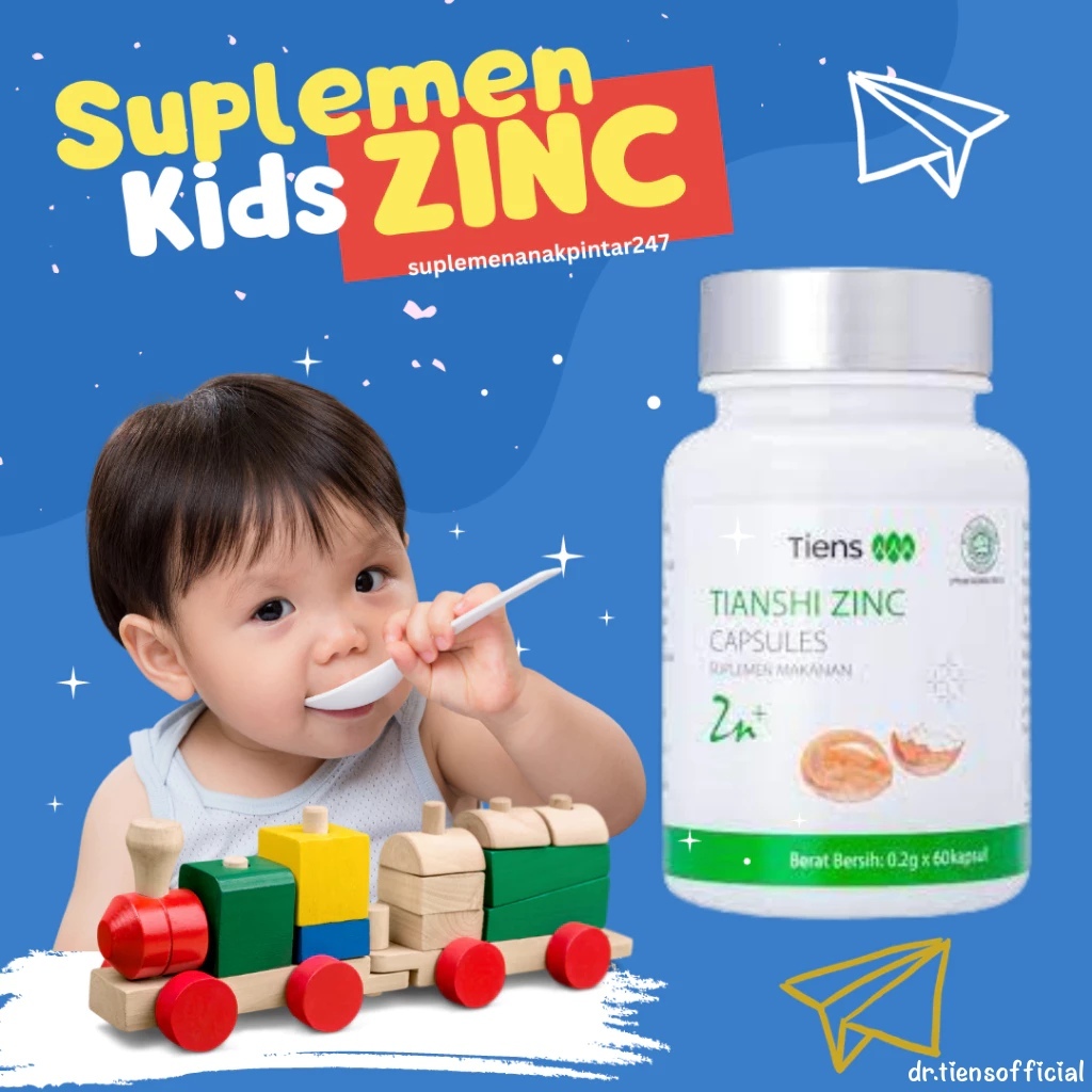 TIENS ZINC (VITAMIN) TAMBAH SELERA MAKAN KANAK-KANAK UBAT GEMUK BADAN ...