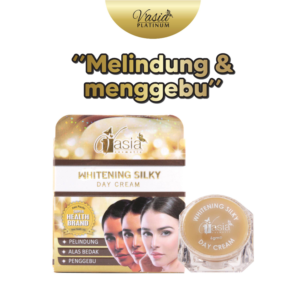 V'Asia Whiterning Silky DAY CREAM 6g | Shopee Malaysia