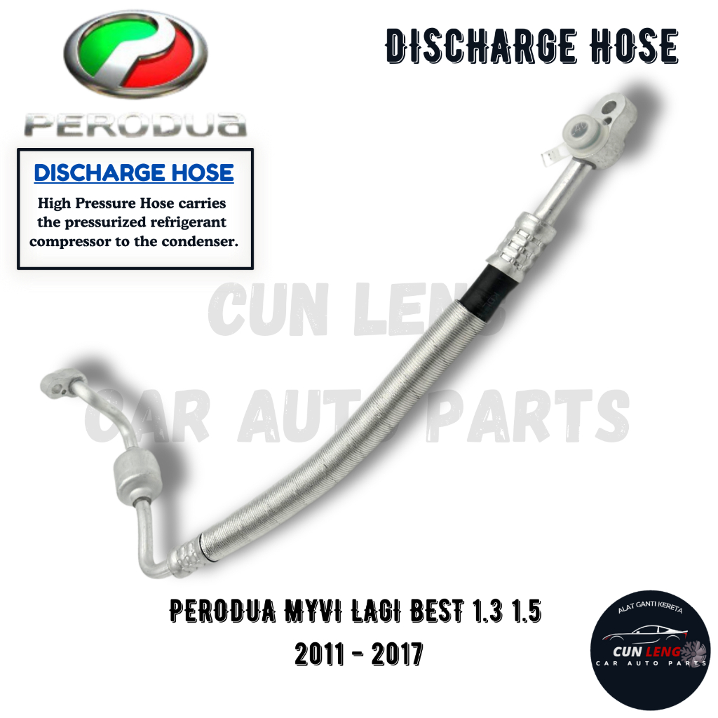 Perodua Myvi Lagi Best 1.3 & 1.5 (2011 - 2017) Aircond Discharge Hose ...