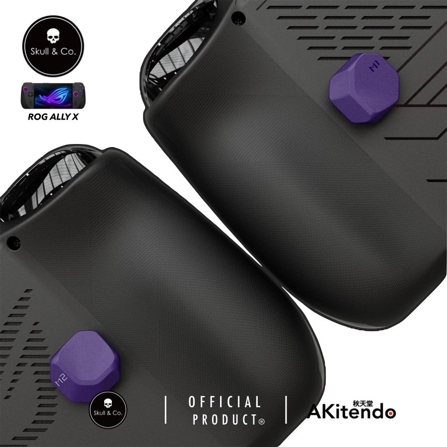 Skull & Co Back Button Enhancement Set for ROG Ally X (4pcs) | Shopee ...