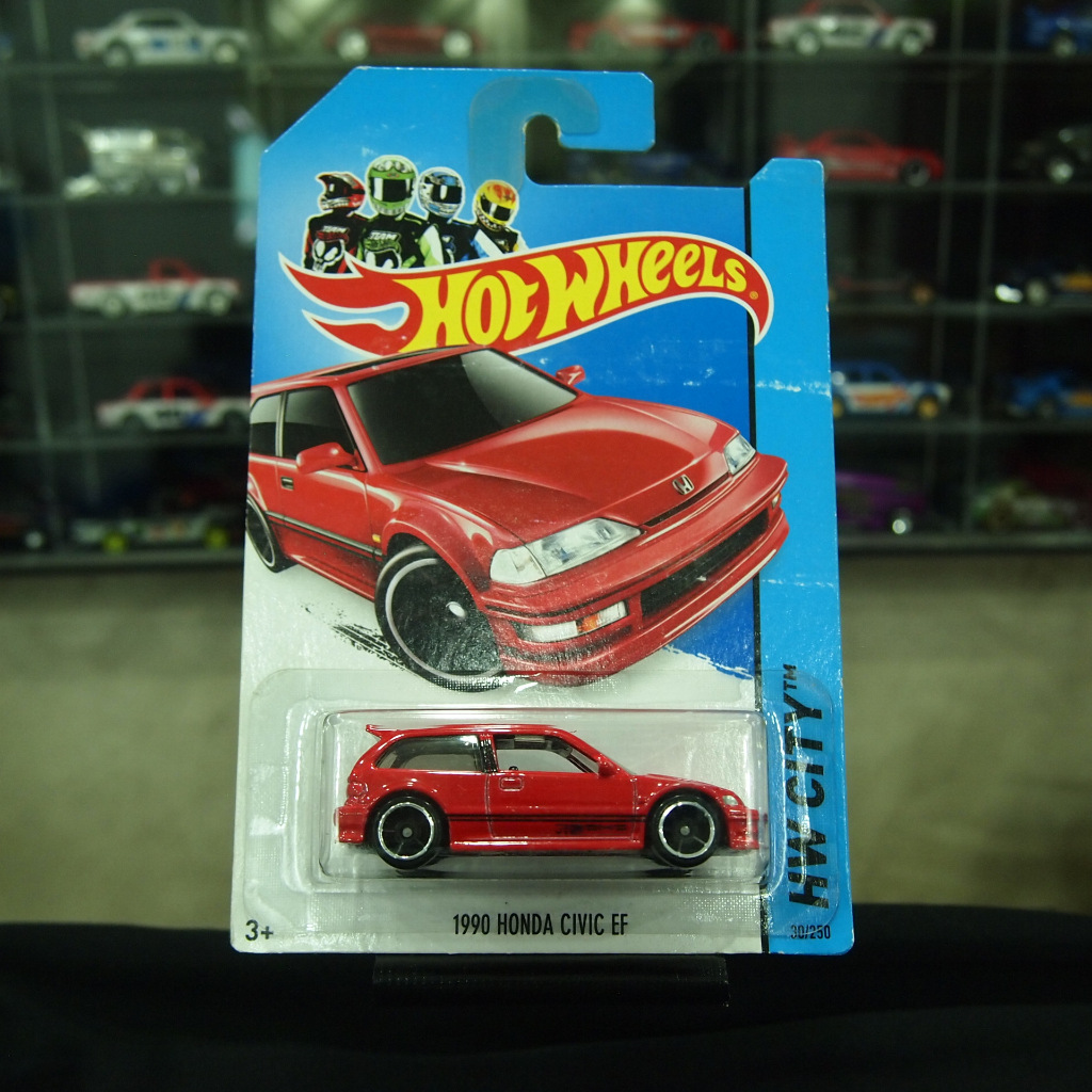 Hot Wheels '90 Honda Civic EF | Red Greddy DOHC | Shopee Malaysia