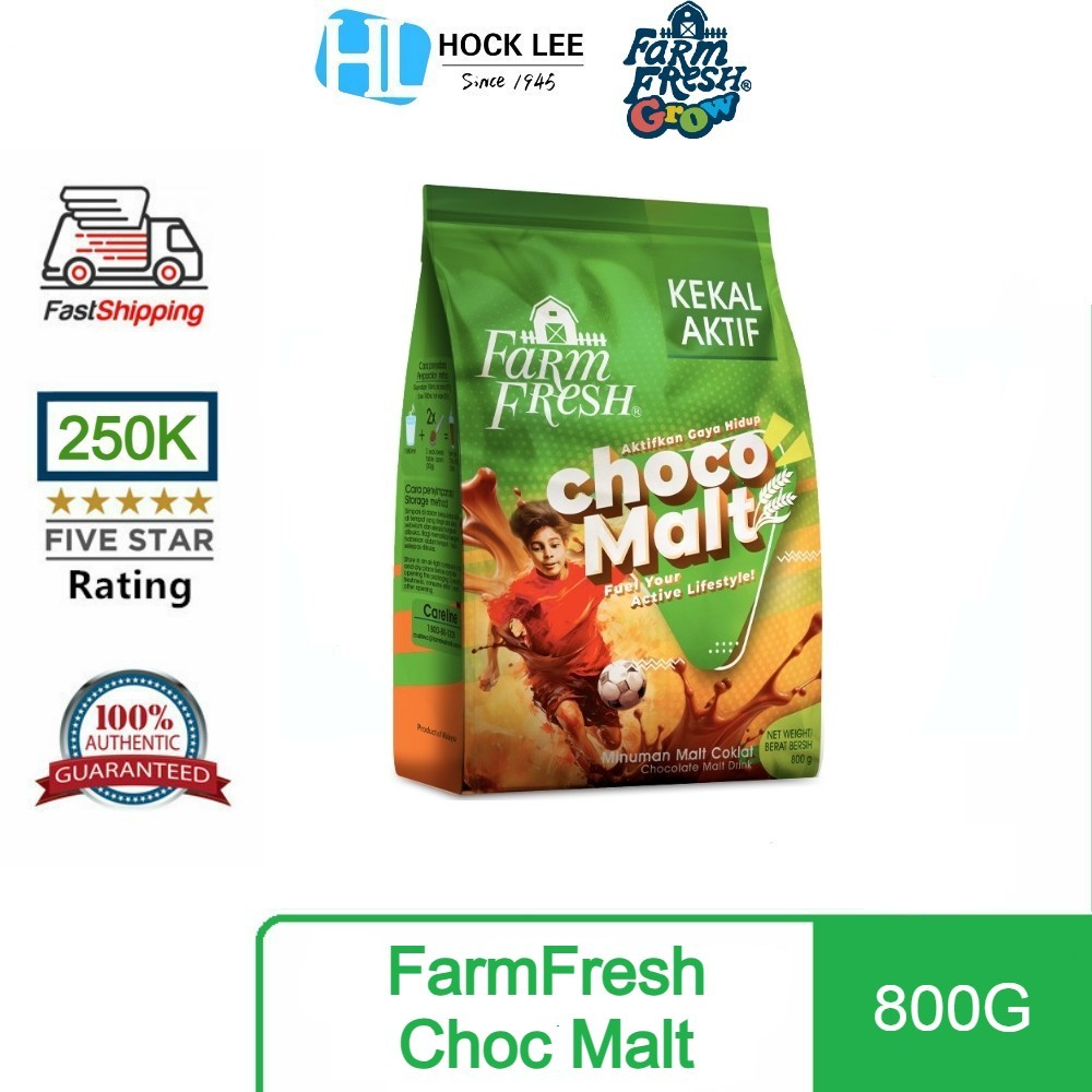 FarmFresh Choc Malt Powder 800g x 1 Pack | Shopee Malaysia