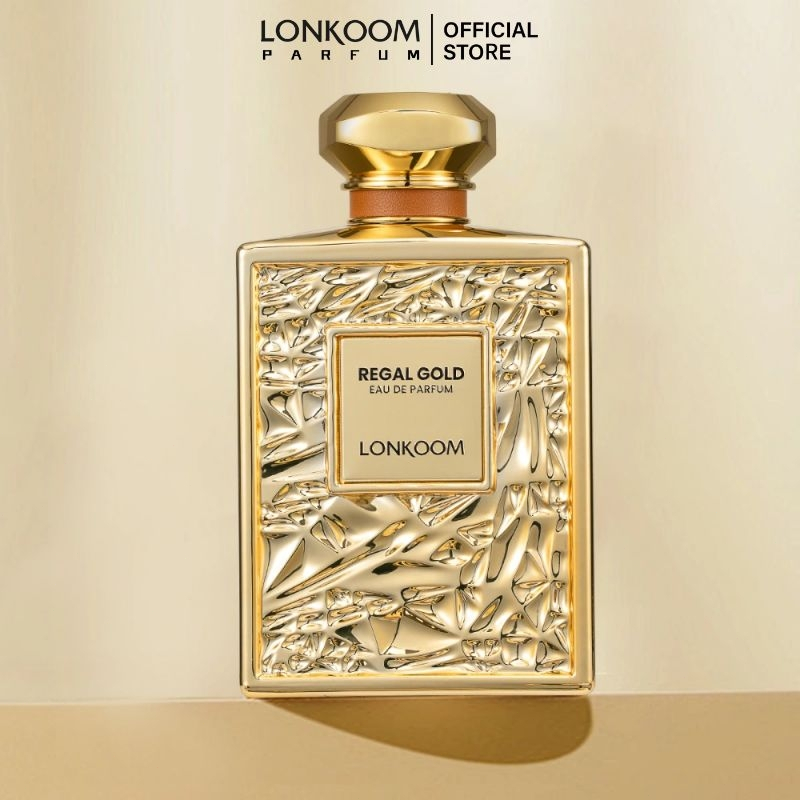 LONKOOM Perfume EDP REGAL GOLD/REGAL BLACK Gourmand Woody spicy ...