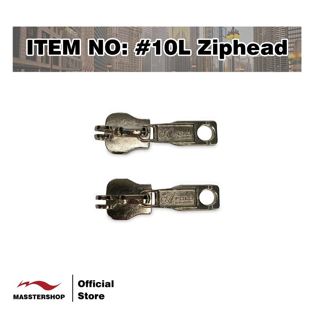 APOLO Quality Lock Ziphead / Lock Zip Kepala / Zip Head / Zipper ( #10L ...