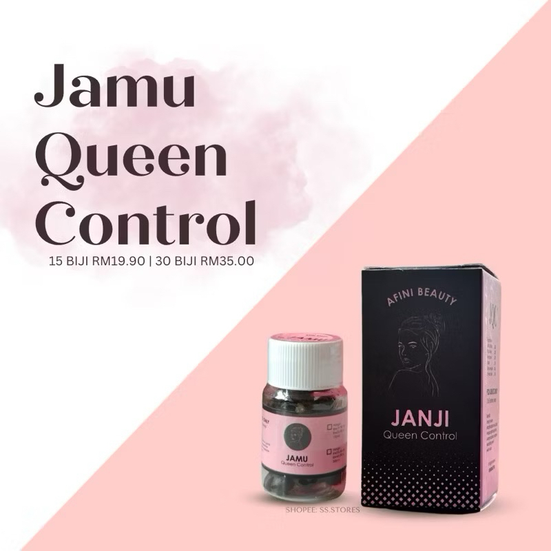 💯ORIGINAL💯 JAMU QUEEN CONTROL JQC BY AFINI BEAUTY | Shopee Malaysia