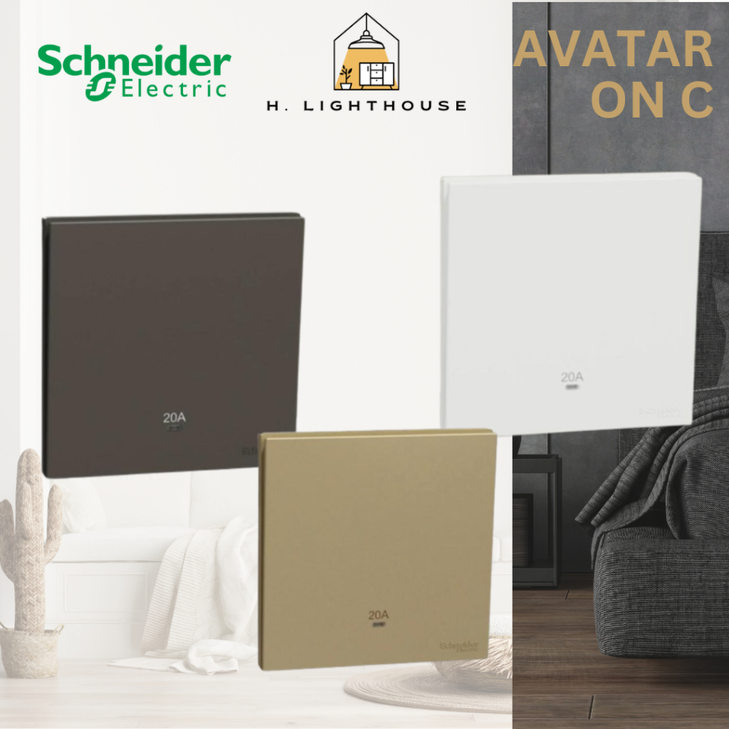 SCHNEIDER AVATAR ON C 20A 2Way Switches Sockets | Shopee Malaysia