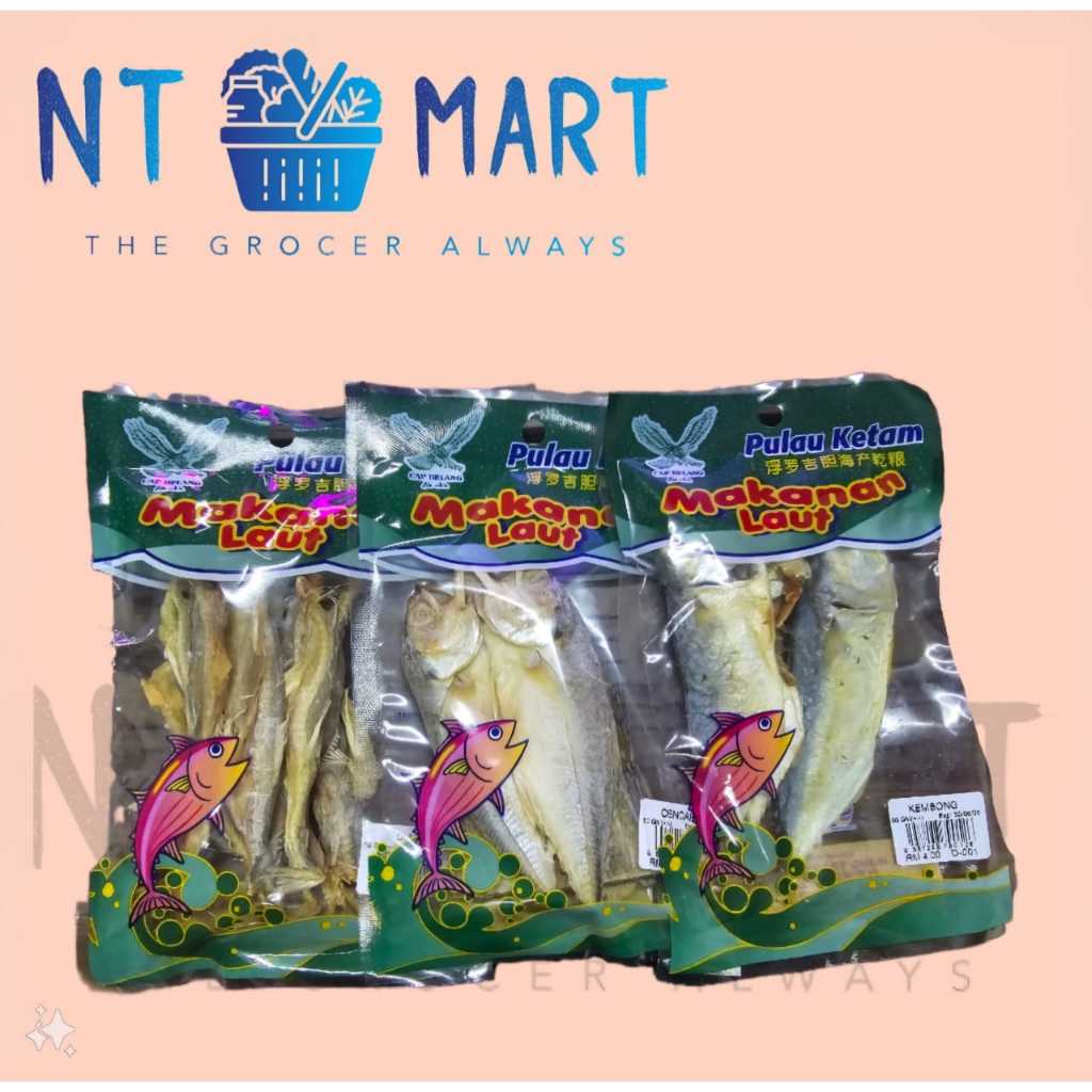 Cap Helang Makanan Laut Pulau Ketam - Assorted ( Ikan Masin / Udang ...