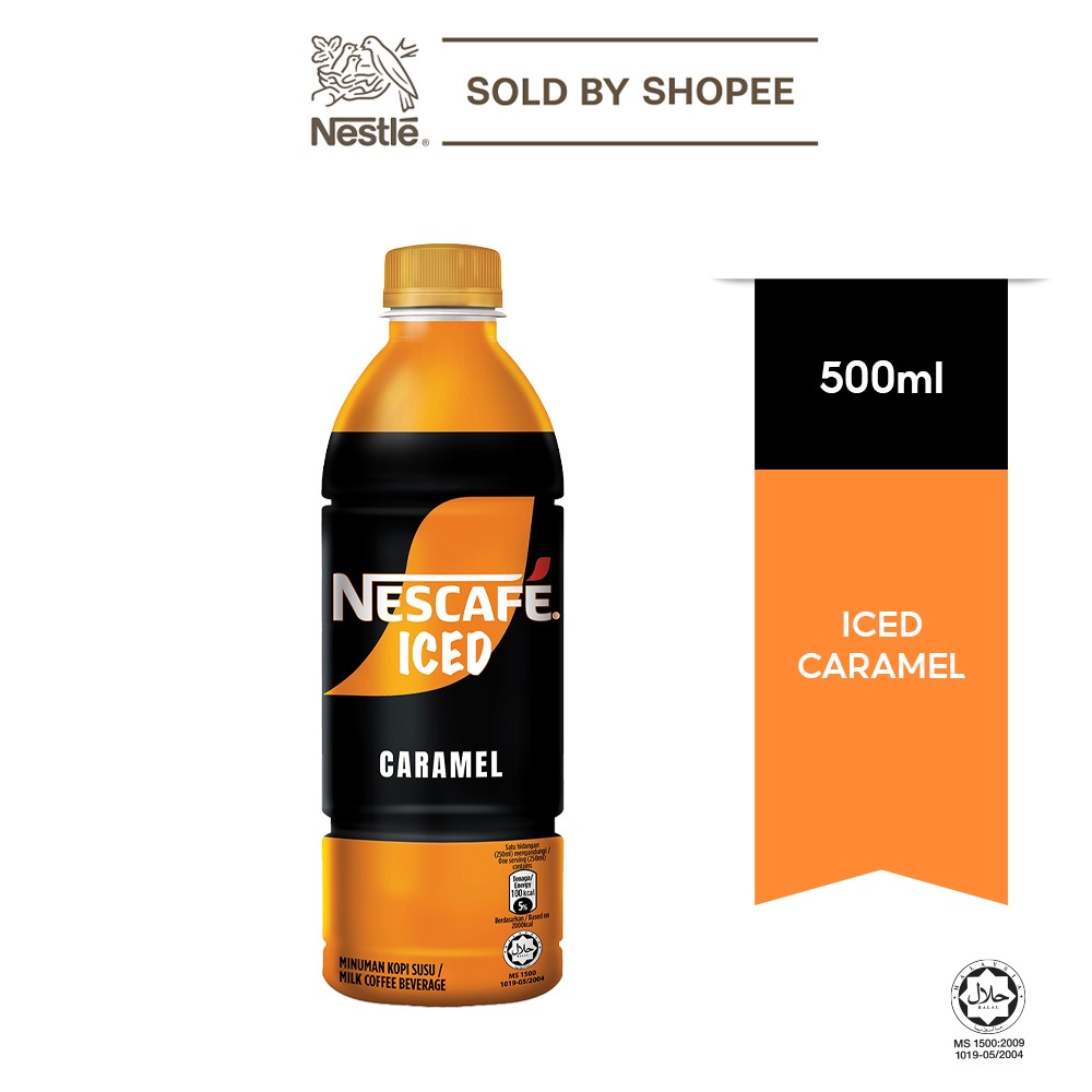 NESCAFE Iced Caramel 500ml (Halal) | Shopee Malaysia