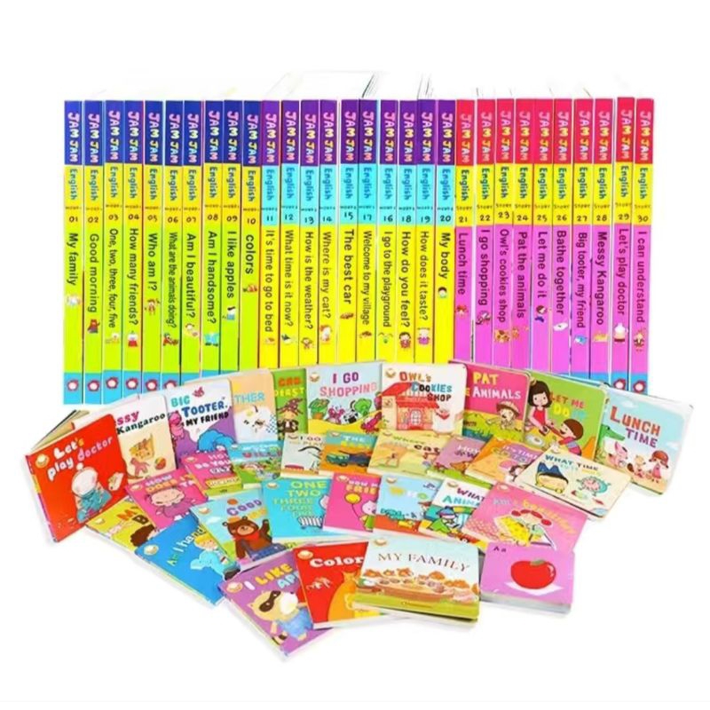 Jam Jam English Story Books for Toddler Kids Preschool Kindergartens ...