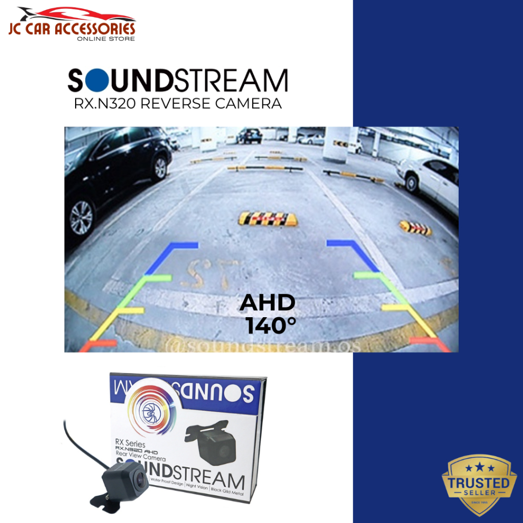 SOUNDSTREAM RX.N320 AHD Reverse Camera 140° High Definition Waterproof ...
