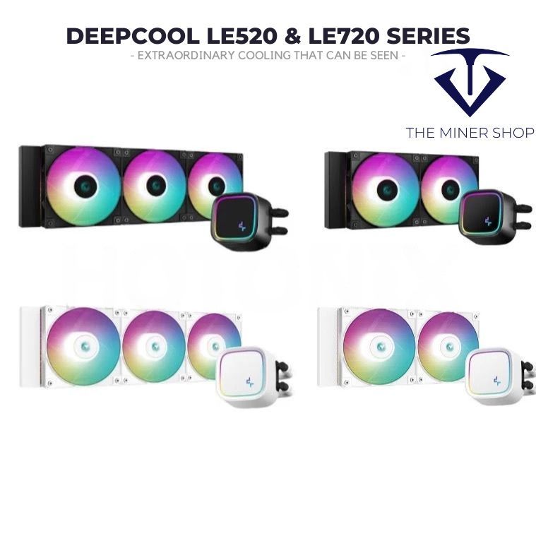 Deepcool LE520 and LE720 AIO cpu Liquid Cooler| Hydro Bearing| Aluminum ...