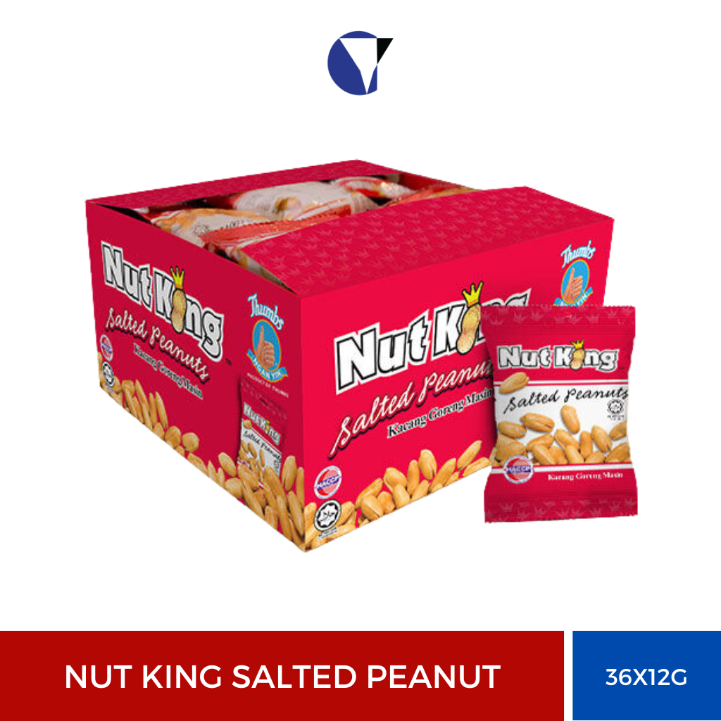 HH - NUT KING SALTED PEANUT (36X12G) | Shopee Malaysia