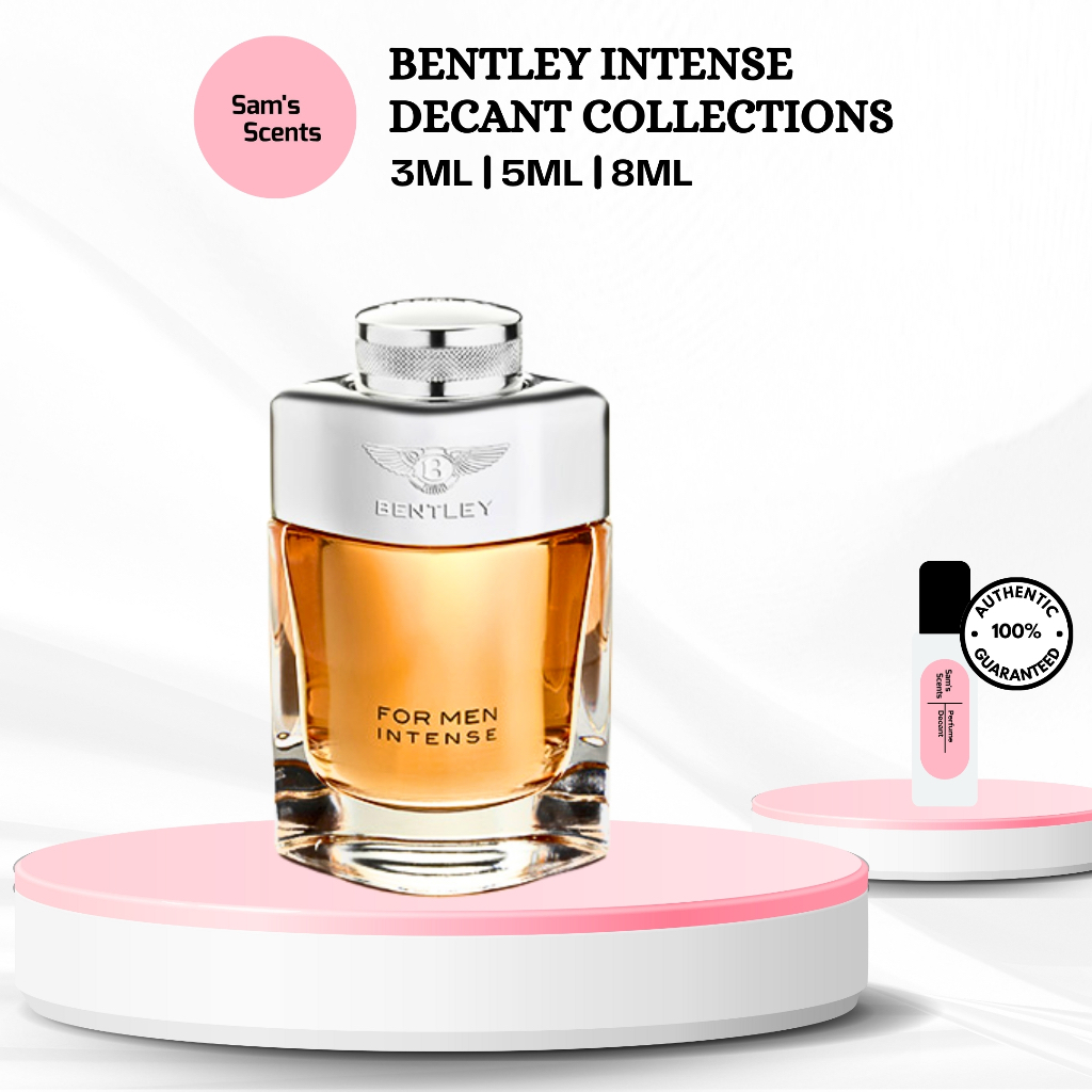 Decant Bentley For Men Intense EDP - Decant Perfume Original | Shopee ...