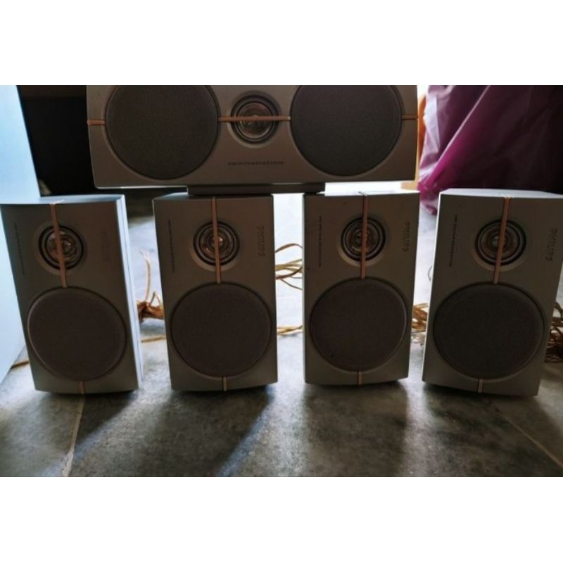 Philips Orientation Subwoofer With all speaker set Home theatre ...