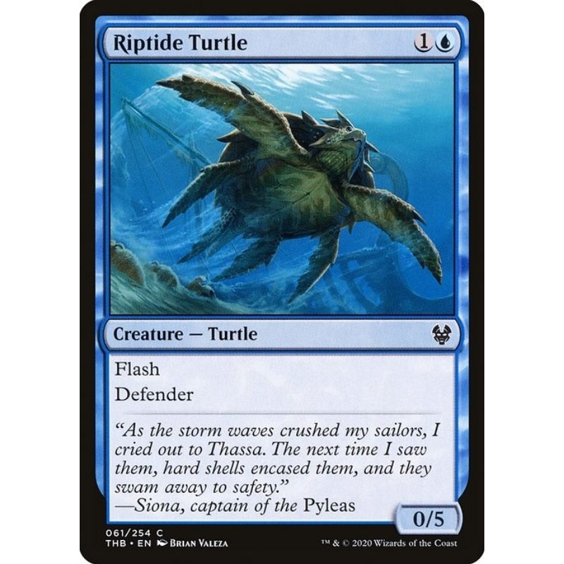Magic the Gathering - Riptide Turtle (THB) | Shopee Malaysia