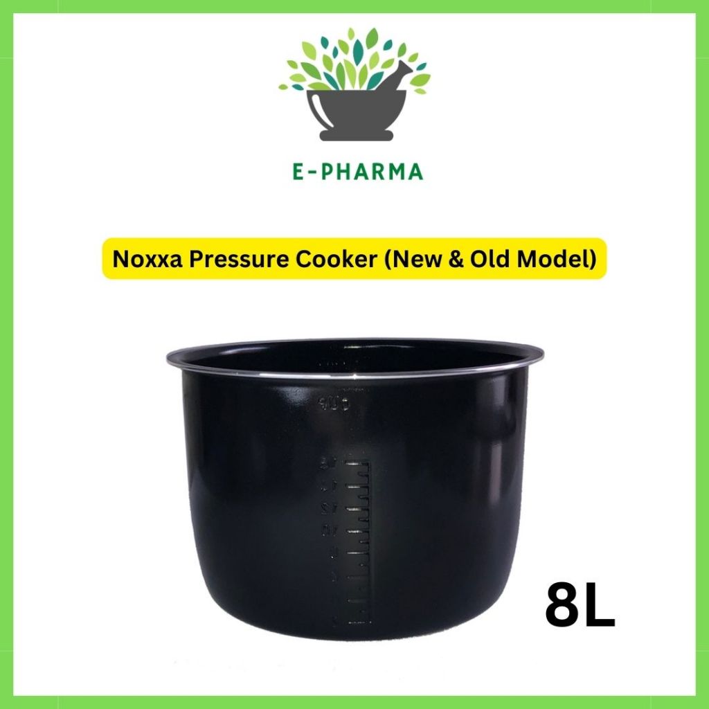 Amway Noxxa Pressure Cooker Inner Pot Ceramic Coated Non-Stick Pot 8L ...