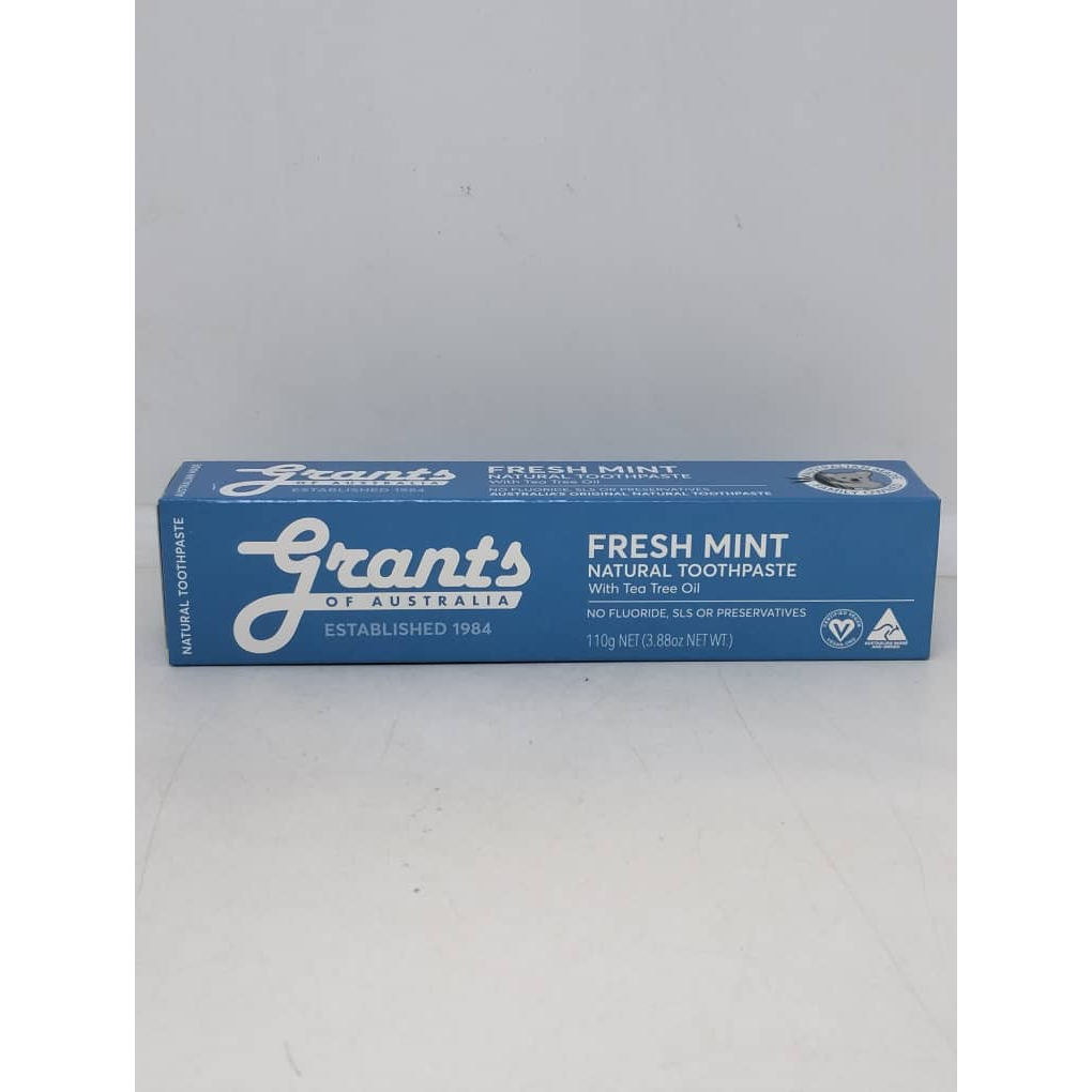GRANTS-TOOTHPASTE*FRESH MINT WITH TEA TREE OIL 110G | Shopee Malaysia