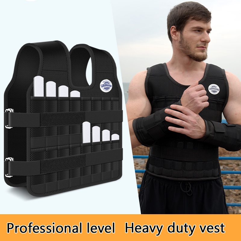 Fitness weighted vest, weighted steel plate vest, weighted jacket ...