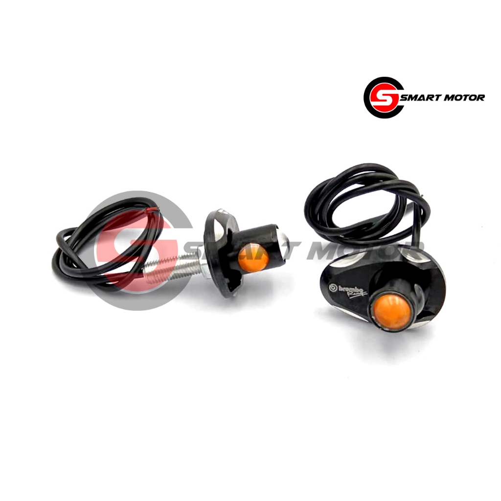Mini LED Signal Set Brembo Black Y15 R15 RS150 LC135 PULSAR R25 ...