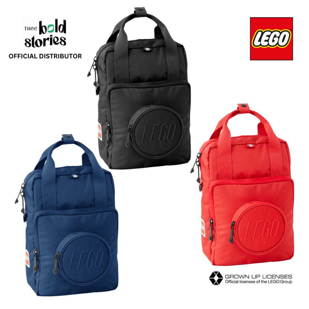 LEGO | Signature Brick 1x1 Kids Backpack | Shopee Malaysia
