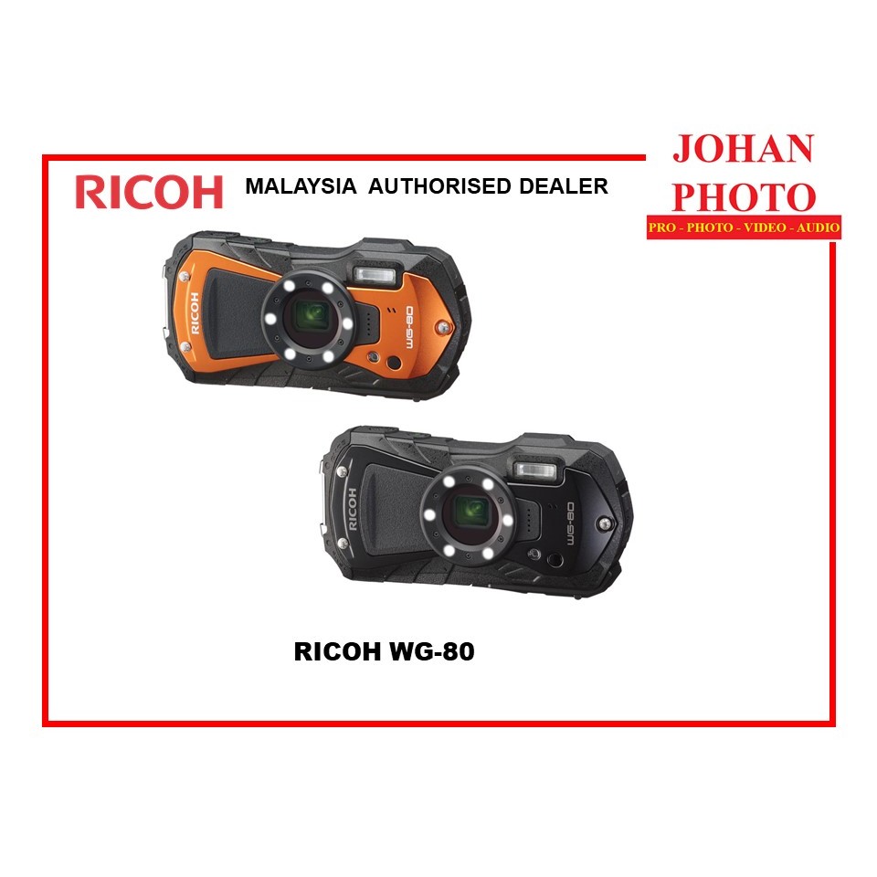 RICOH WG-80 TOUGH CAMERA ALL WEATHER DIGITAL CAMERA | Shopee Malaysia