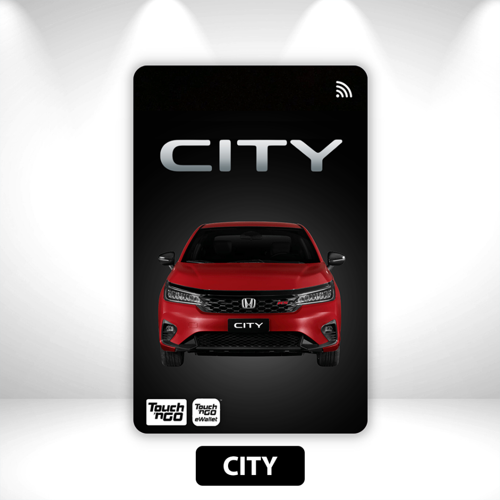 Honda City - Sticker TNG NFC Card Skincard Cover Honda City by Sticko ...