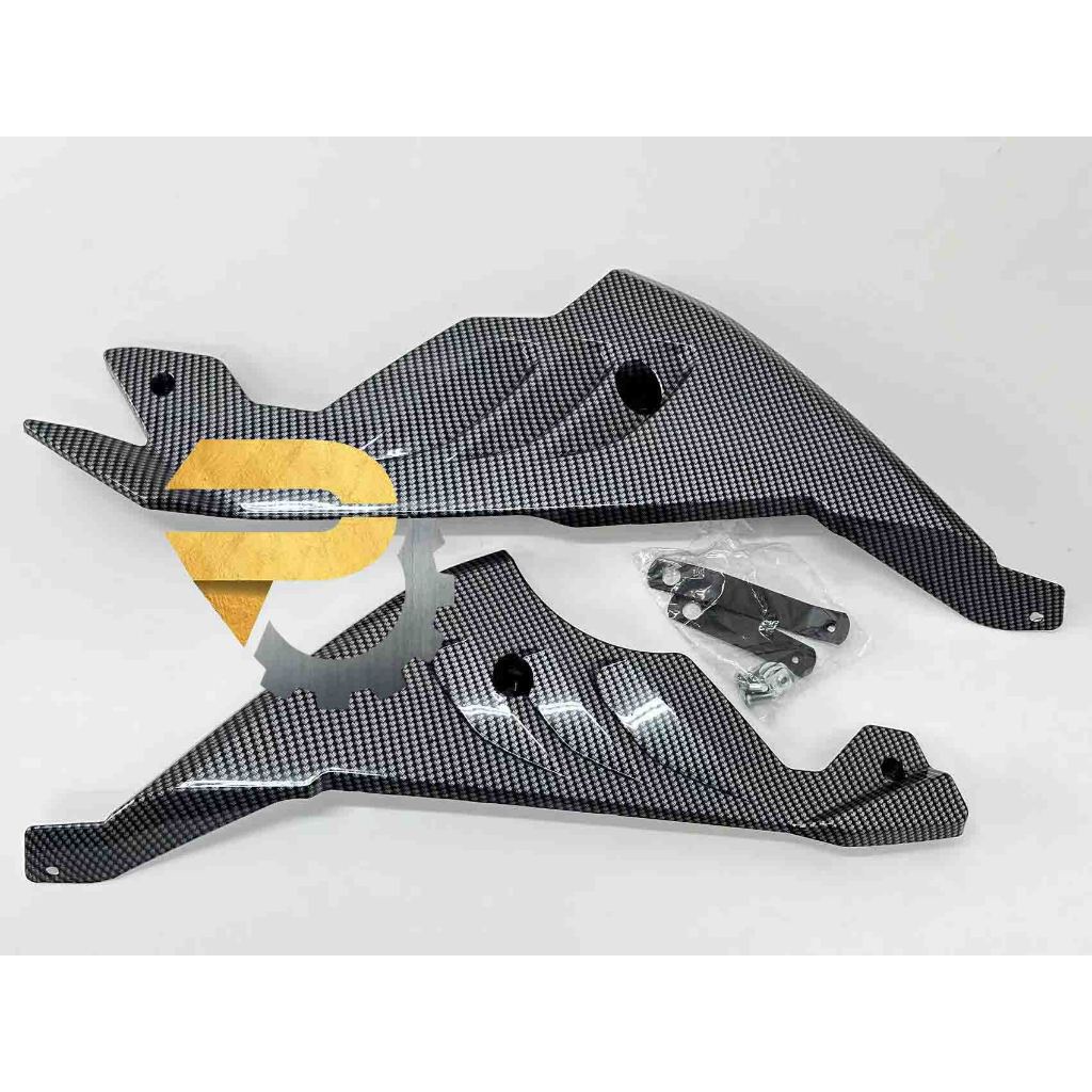 Bellypan Sampan Honda RSX150 BODY KIT COVER CARBON HONEYCOMB SIDE COVER ...