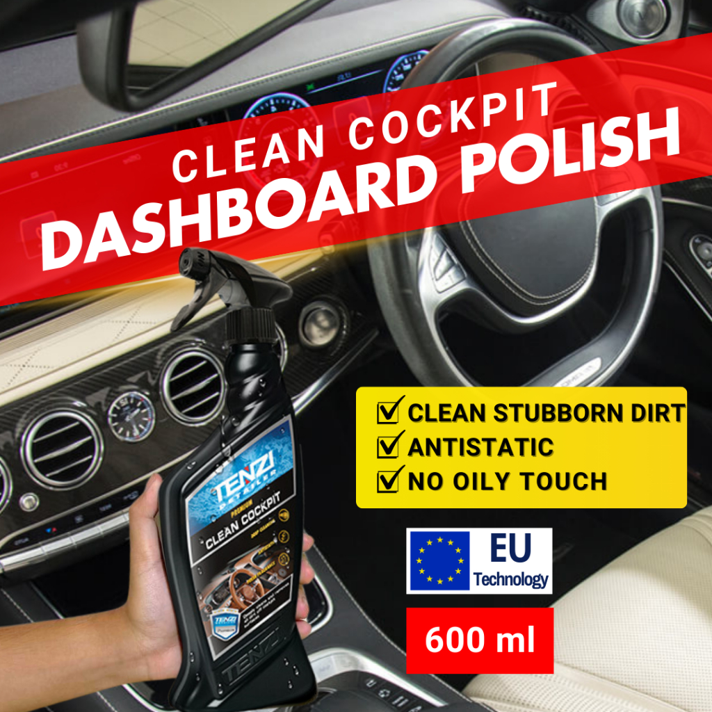 TENZI Cockpit Cleaner Matt Finish Dashboard Polish Interior Car Cleaner ...
