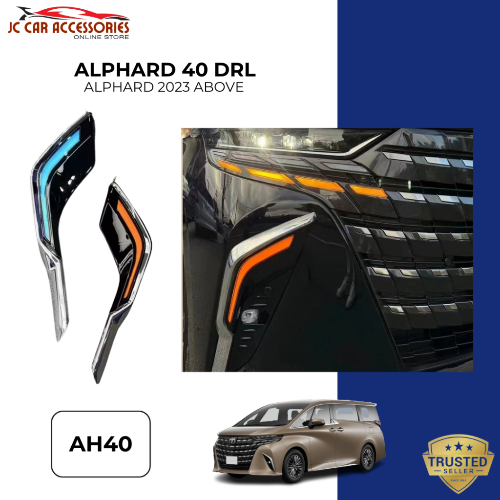Toyota Alphard AH40 Daylight DRL Running Light Signal Modellista 2023 ...