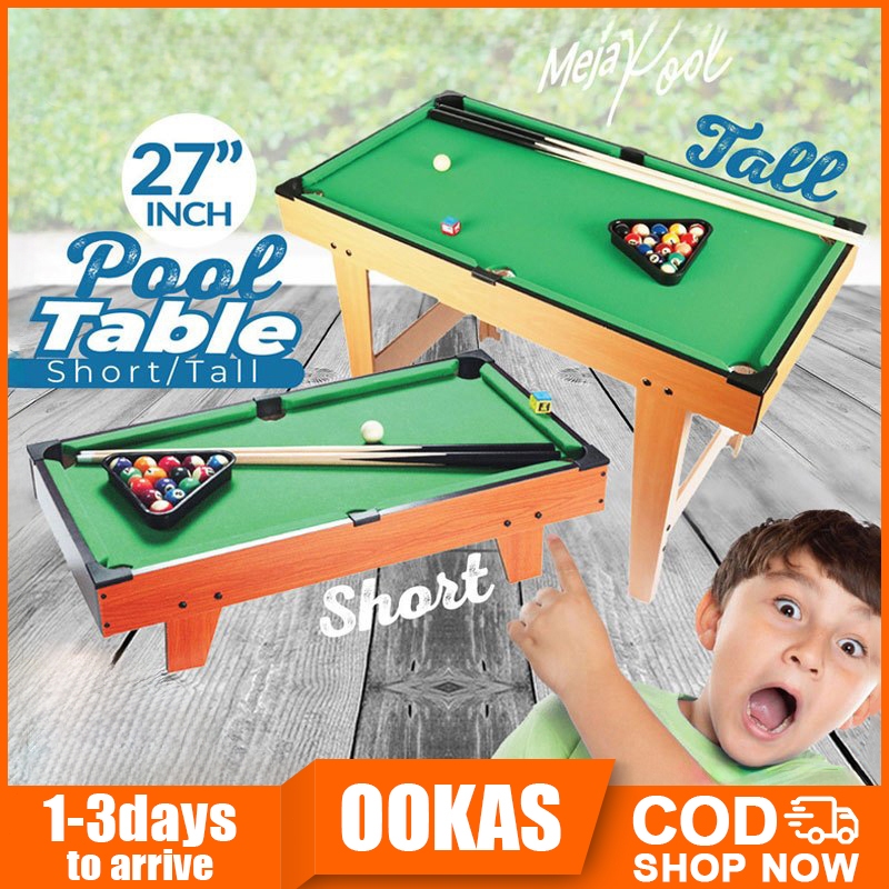 【Clearance Sale】Mini Billiard Table Set student accommodation ...