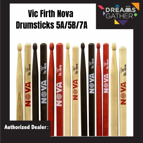 Vic Firth Nova Drumsticks 5A/5B/7A | Shopee Malaysia