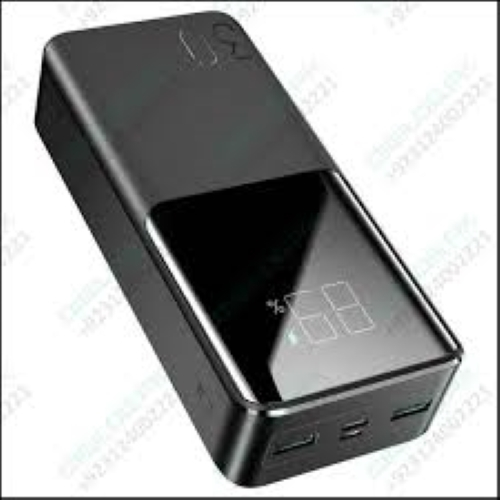 Power Bank B30 30000mAh Portable Phone Charger 3 Outputs Built-In ...
