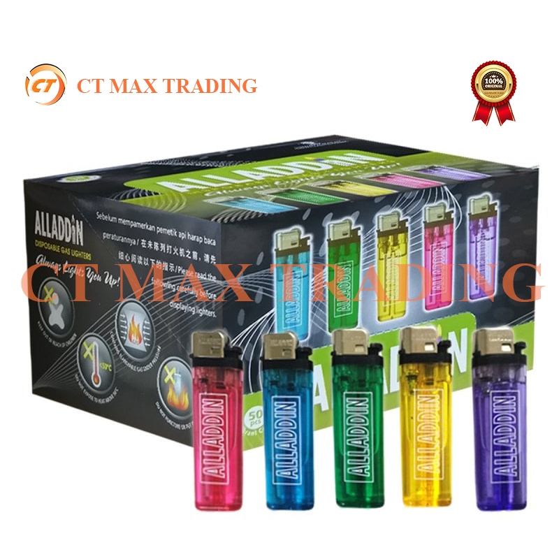 Aladdin Lighter Original (Box 50 pieces) | Shopee Malaysia