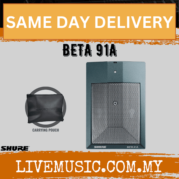 Shure BETA 91A Condenser Boundary Microphone ( BETA-91A / BETA91A ) | Shopee Malaysia