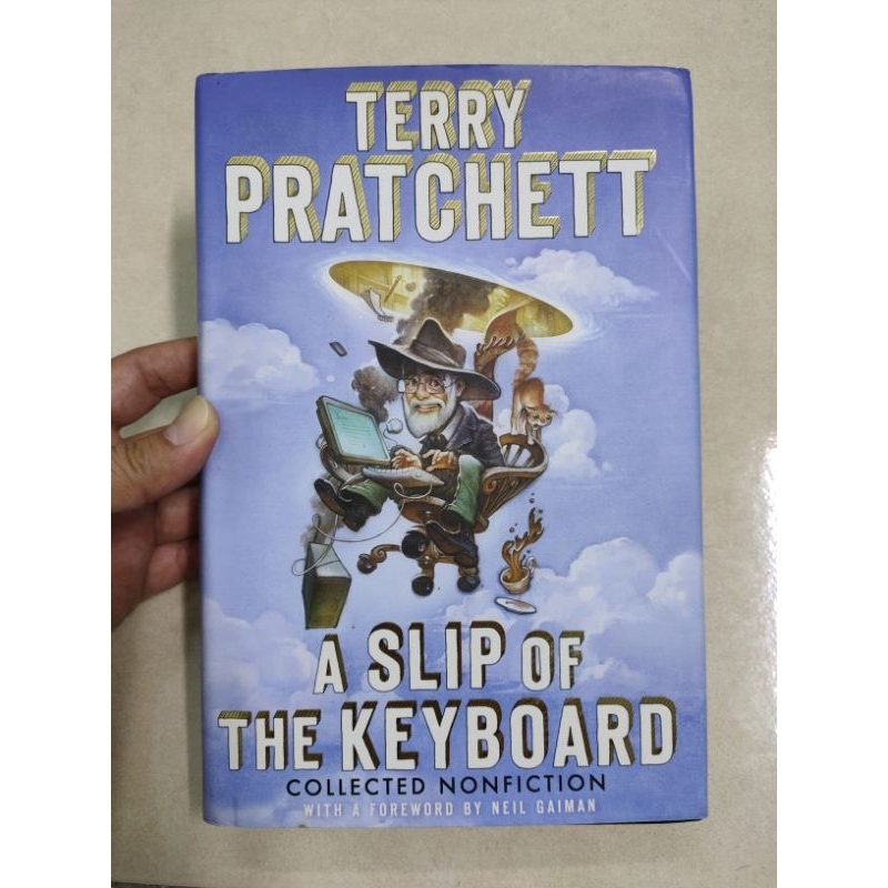 [BB] [Rare] (Hardcover) A Slip of the Keyboard by Terry Pratchett ...