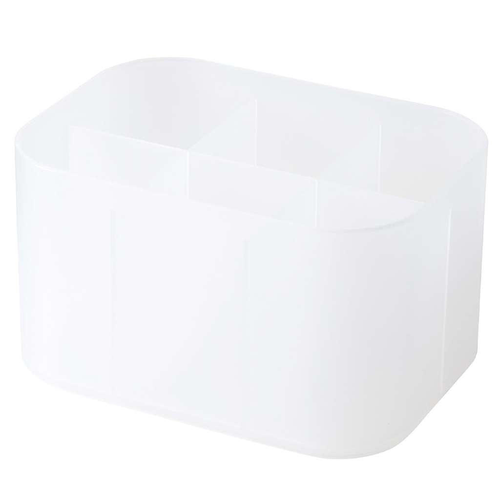 MUJI Polypropylene Makeup Box 1/2 Horizontal Half Size With Divider ...