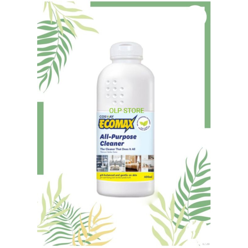 Cosway Ecomax All-Purpose Cleaner-600ml-(Exp:08/2028) | Shopee Malaysia