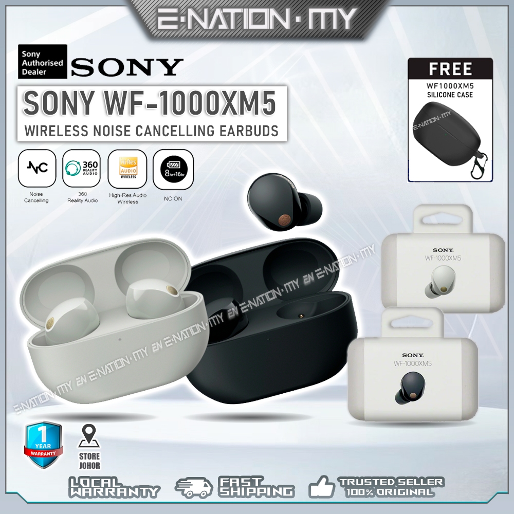 Sony WF-1000XM5 | WF-1000XM4 Noise Cancelling Truly Wireless Earbud (1 ...