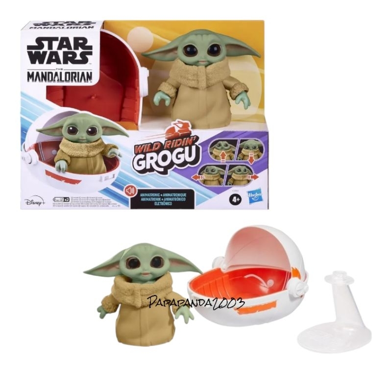 Star Wars Wild Ridin Grogu Animatronic The Mandalorian Baby Yoda by ...