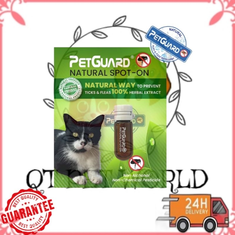 Petguard Natural Spot-On For Cat | Shopee Malaysia