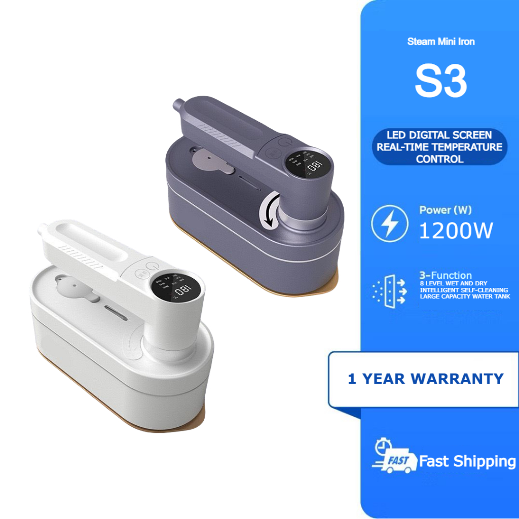 S3 Mini New Steam Iron for Home Use - High Power Handheld Garment ...
