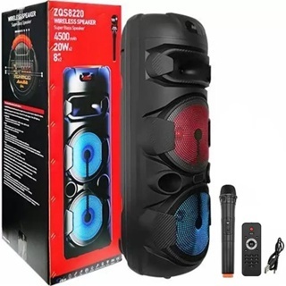 Original ZQS-8220 Wireless Bluetooth Speaker Portable Speaker Super ...