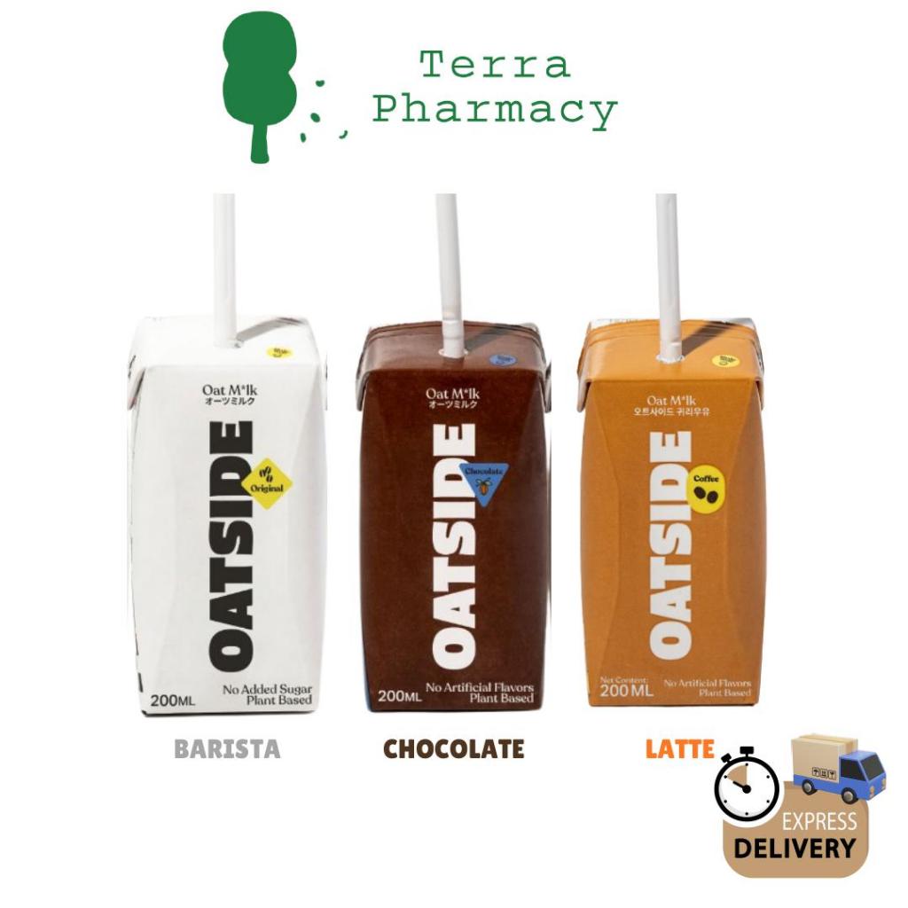 OATSIDE Barista/Chocolate/Latte Oat Milk 200ML (1 Pack / 3 Packs ...