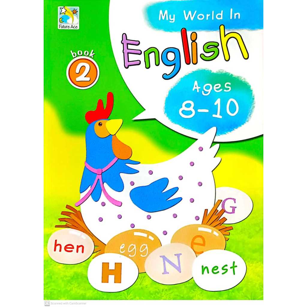 (ESA)MY WORLD IN ENGLISH BOOK 2 (AGES 8-10) | Shopee Malaysia