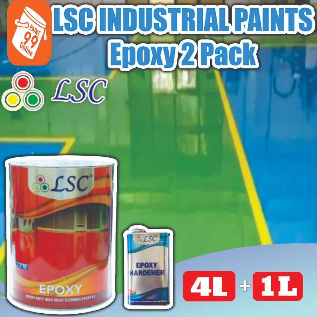 LSC 5 Liter Epoxy Floor Paint & Epoxy Sealer ( FLOOR COATINGS ...