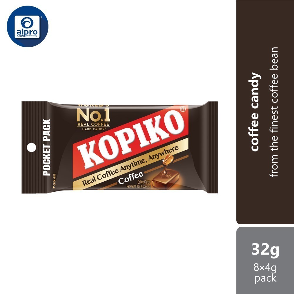 Kopiko Coffee Candy Blister Pack | From The Finest Coffee Bean (8s x32g ...