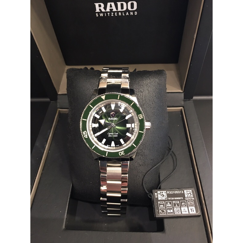 100% Original Rado Captain Cook Automatic R32105313 | Shopee Malaysia