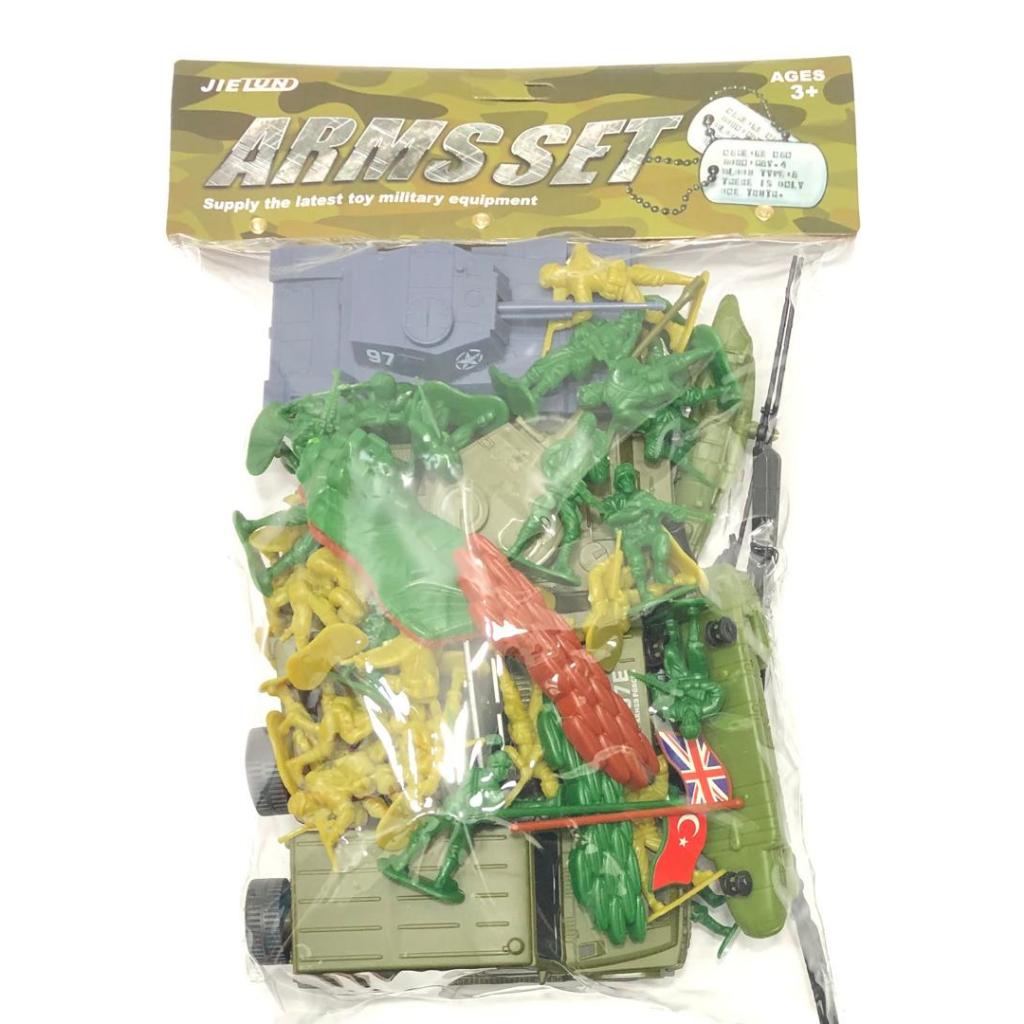 Ready Stock Military Soidier Toys Army Toy Askar Mainan JL668-60 Toys ...
